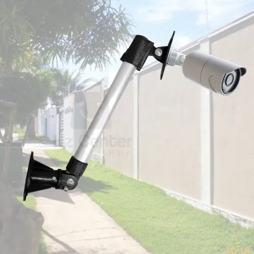Suporte Para Câmera De Segurança Cftv Infra Sensor 40cm | Shopee Brasil
