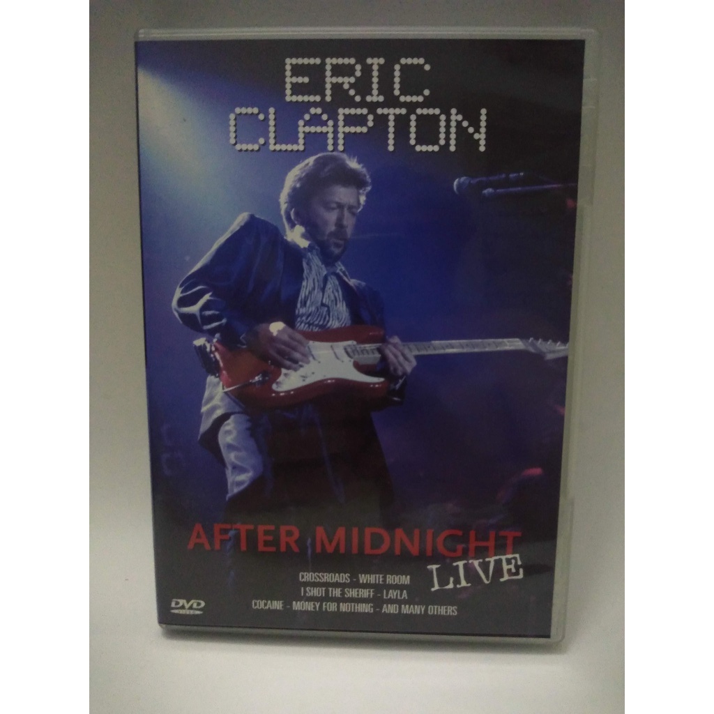 DVD: Eric Clapton – After Midnight Live (Importado) | Shopee Brasil