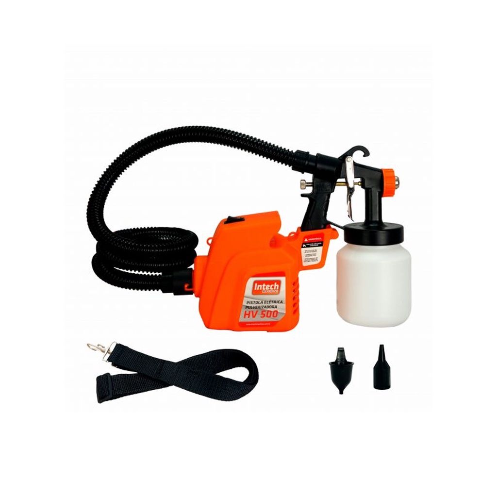 Pistola elétrica pulverizadora HV500 Intech Machine 220V | Shopee Brasil
