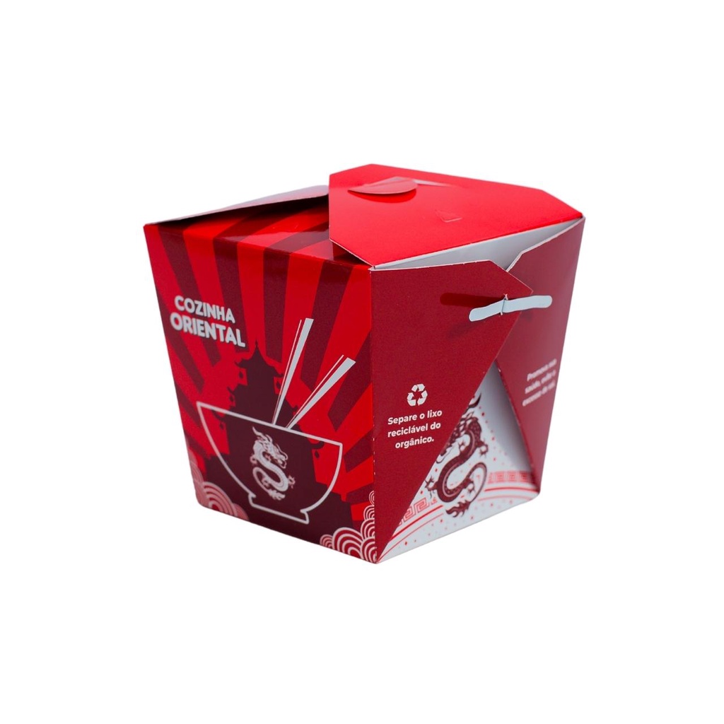 Embalagem Box Para Comida Chinesa com 300 Unidades | Shopee Brasil