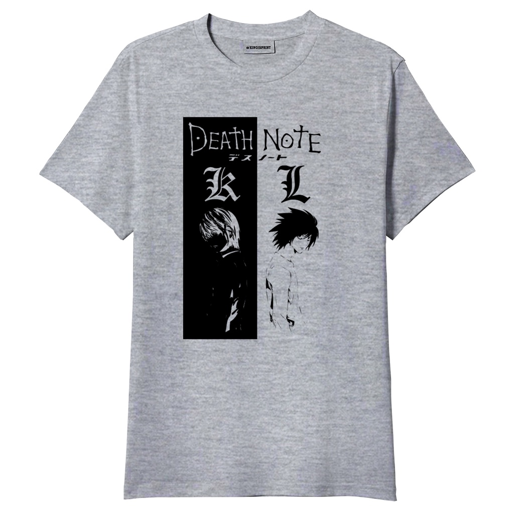 Camiseta Death Note Kira L Anime | Shopee Brasil