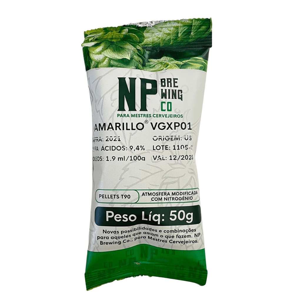 Lúpulo NP Amarillo - 50g (pellets) | Shopee Brasil