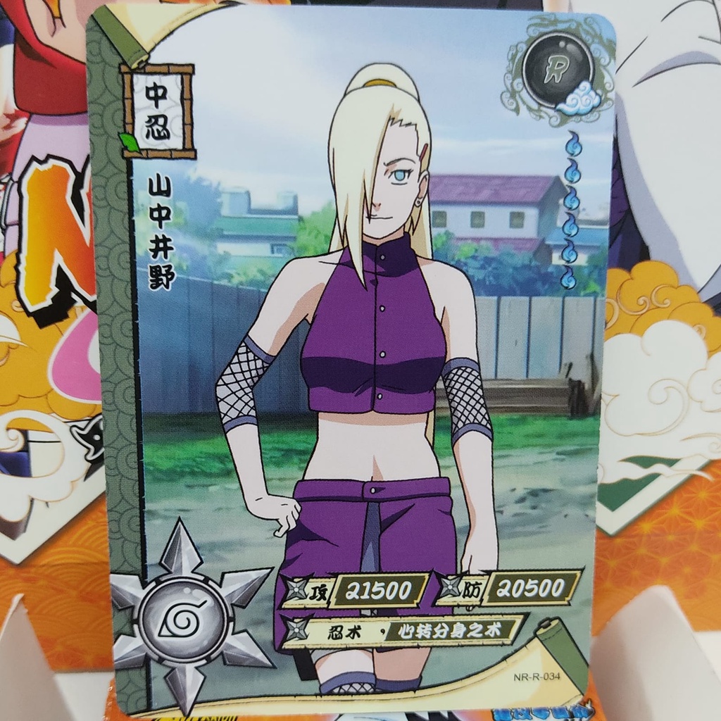 Cards Ino Yamanaka (Clássico e Shippuden) | Shopee Brasil
