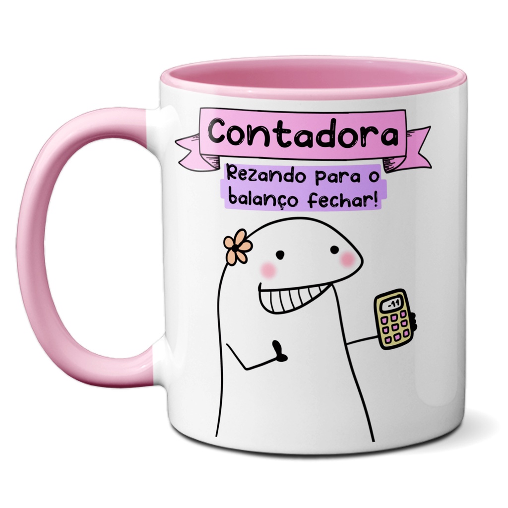 Caneca Contadora Tentando Dar Conta De Todos Os Prazos | Shopee Brasil