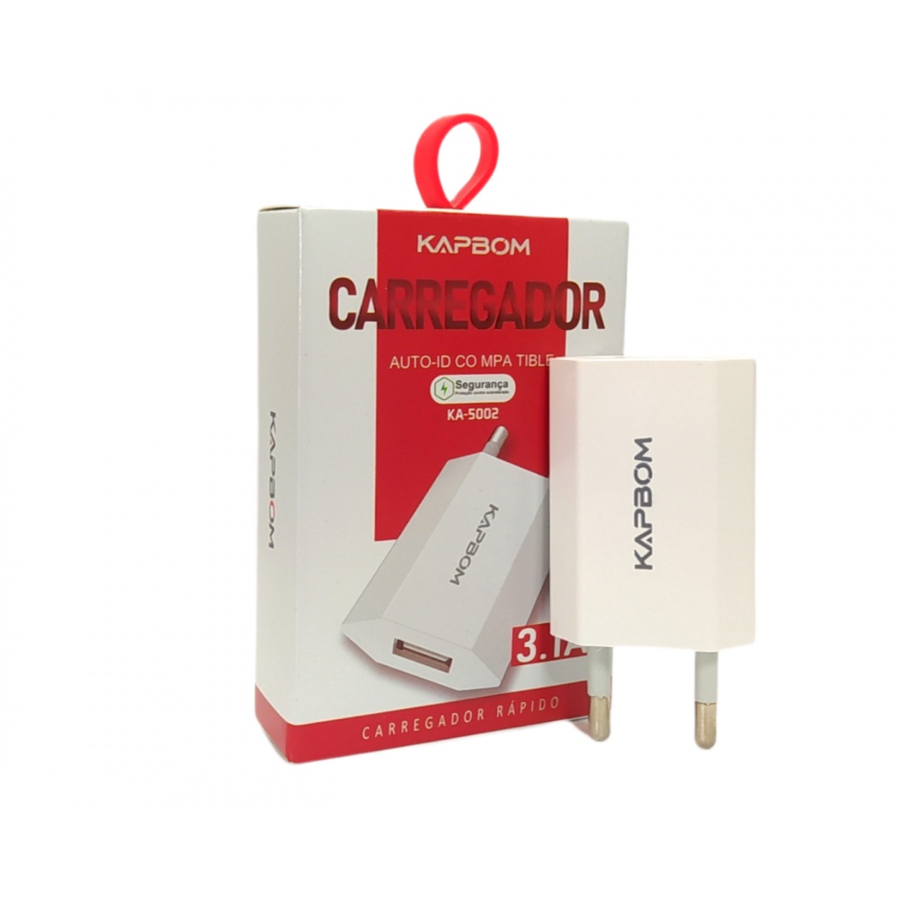 Fonte Carregador USB 3.1A Ka-5002 | Shopee Brasil