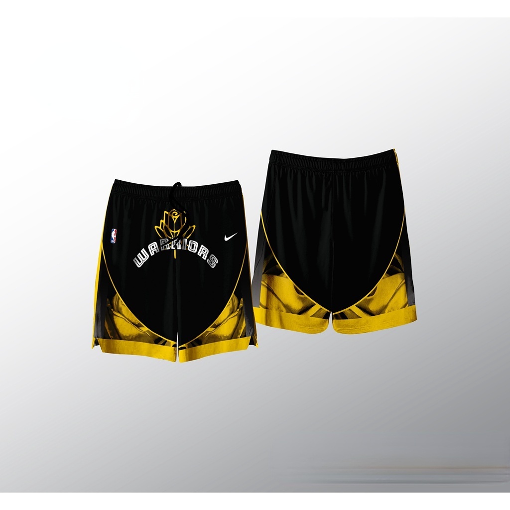 2023 GSW Shorts Novo Design Golden State Warriors Sublimação CITY ...