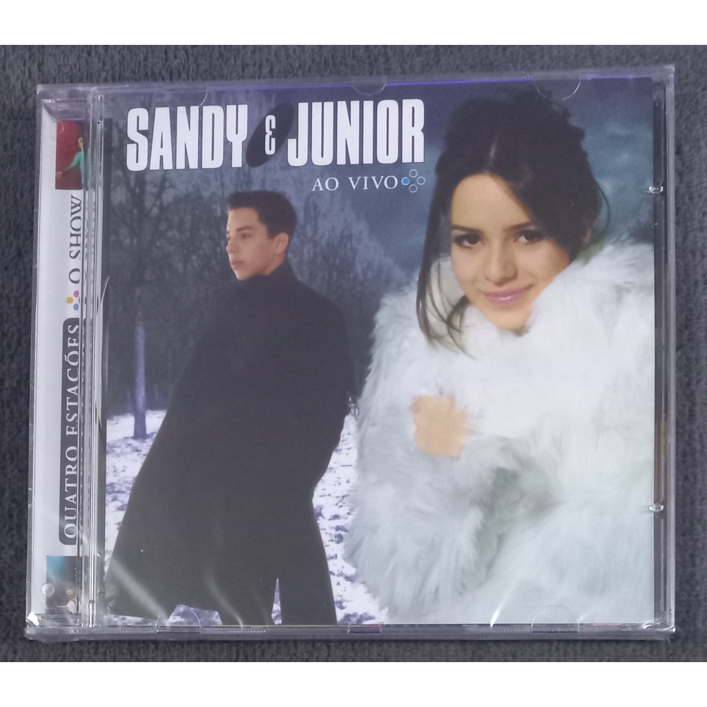 CD Sandy e Junior - Ao Vivo (LACRADO) | Shopee Brasil