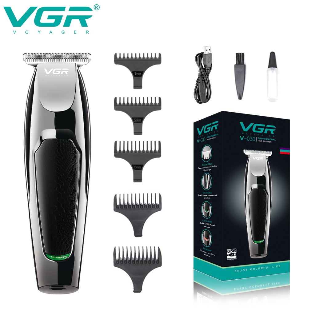 Máquina De Corte De Cabelo Profissional VGR-Fiberstar/Série Li Sem Fio Muito Apertado , Linhas ...