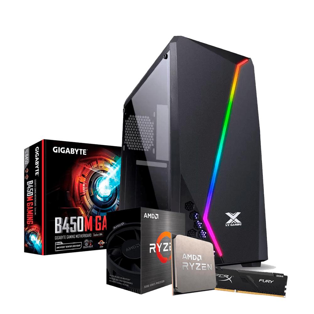 Pc Gamer Enifler Lynx Amd Ryzen 5 5600G, B450M, 8Gb Ram, Ssd 240Gb Nvme ...