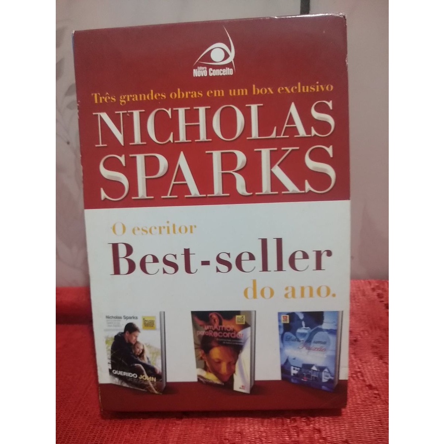 box nicholas sparks | Shopee Brasil