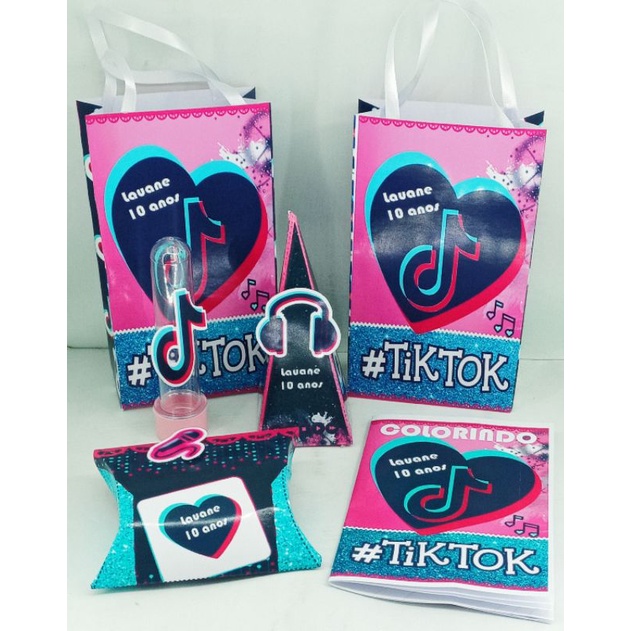 Kit Personalizado Tik Tok | Shopee Brasil