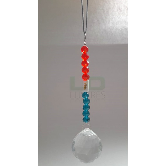 Kit Feng Shui 01 Esfera de Cristal K9 Multifacetada de 40MM | Shopee Brasil