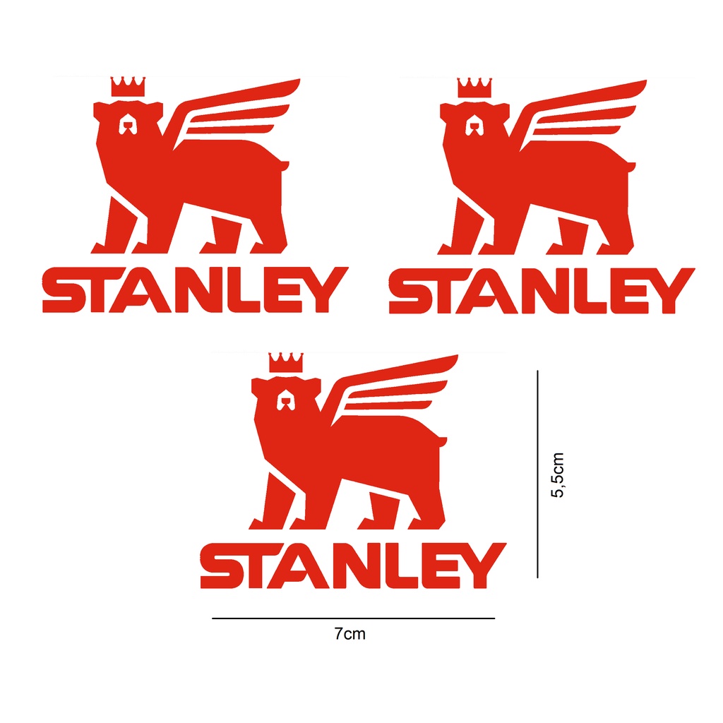 Adesivo Stanley Kit Com 3 Unidades Pequenas - Várias Cores | Shopee Brasil