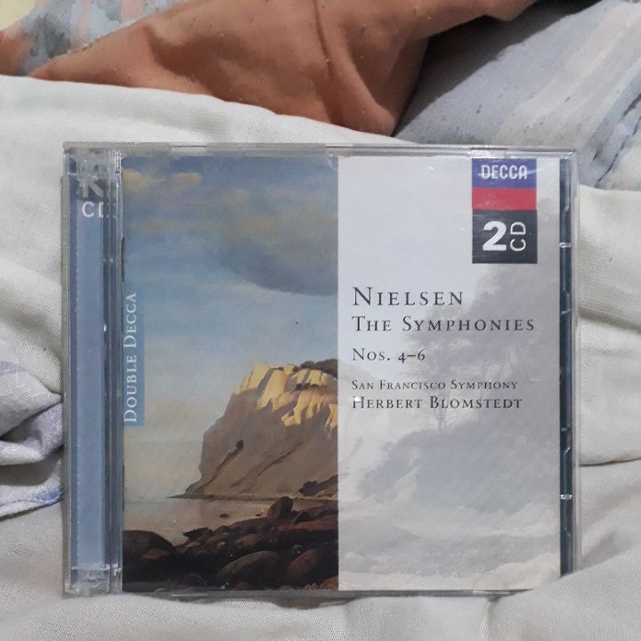 Nielsen the symphonies nos. 4 6 cd duplo san francisco symphony herbert blomstedt | Shopee Brasil