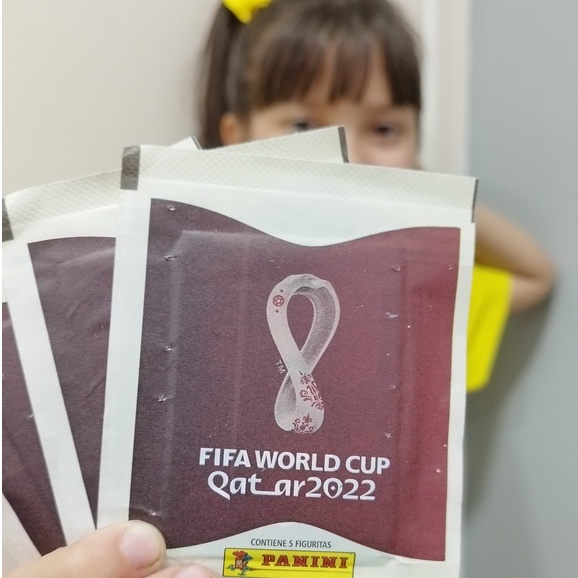 20 pacotes de figurinhas Copa do Mundo FIFA 2022 Original Panini - 100 ...