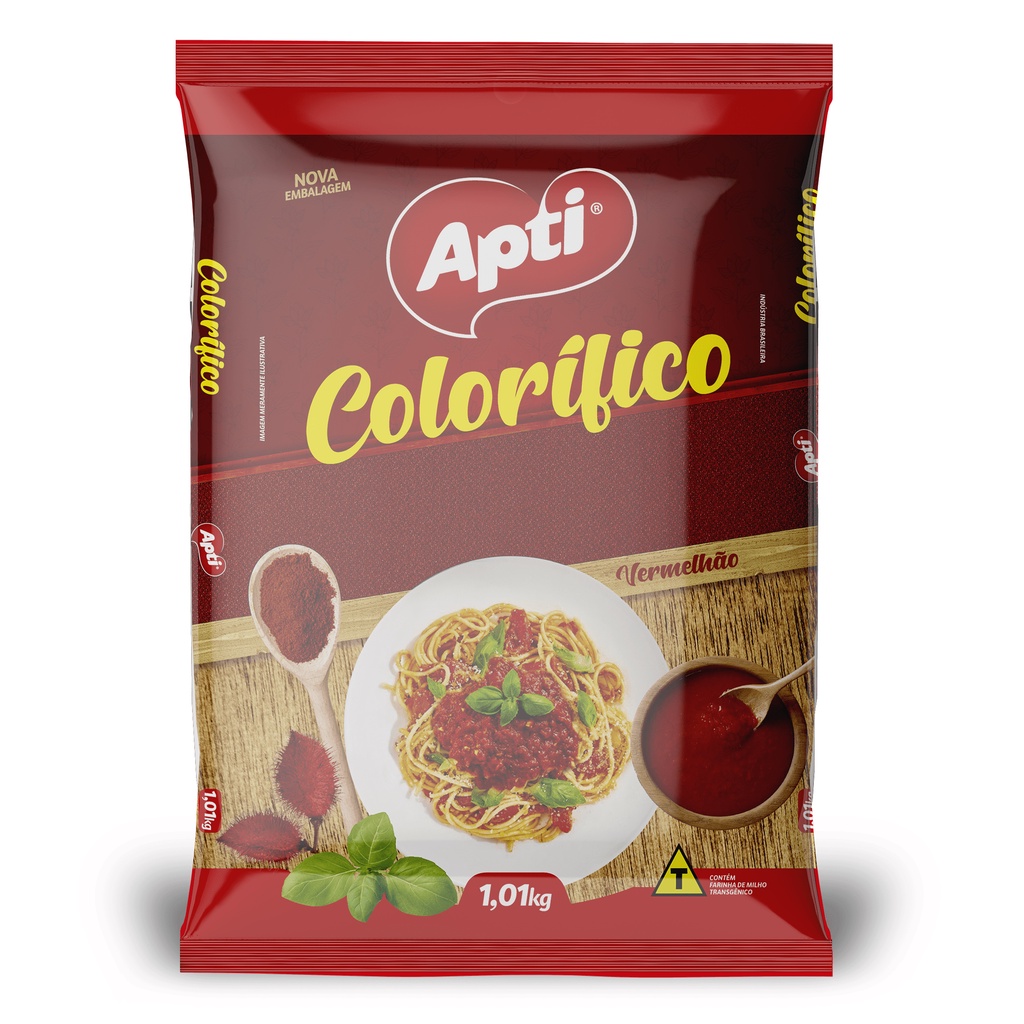 Tempero Colorífico Colorau Vermelhão Apti 1kg | Shopee Brasil