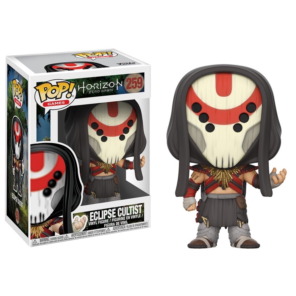 FUNKO POP GAMES HORIZON ZERO DOWN - ECLIPSE CULTIST 259 NOVO ORIGINAL ...