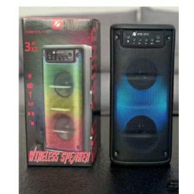 Caixa de som bluetooth KTS 1711 | Shopee Brasil