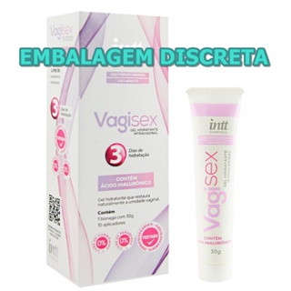 Vagisex Gel Hidratante Intravaginal 30G Intt | Shopee Brasil