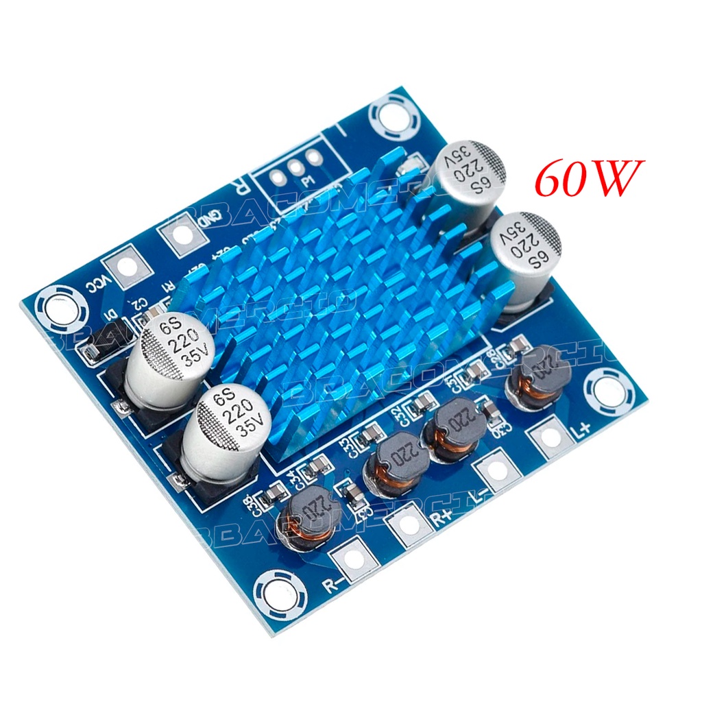 Placa Amplificador Modulo Stereo Digital Xh-a232 / 30w + 30w | Shopee ...