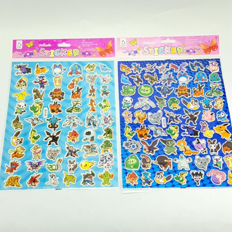 Adesivo Laser Pokemon AP-073A/073B | Shopee Brasil