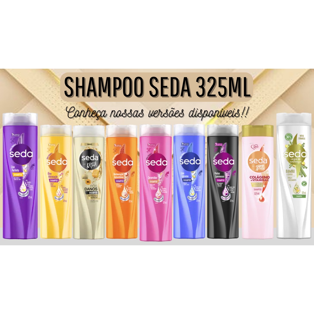 Shampoo Seda 325ml - Desconto no Preço