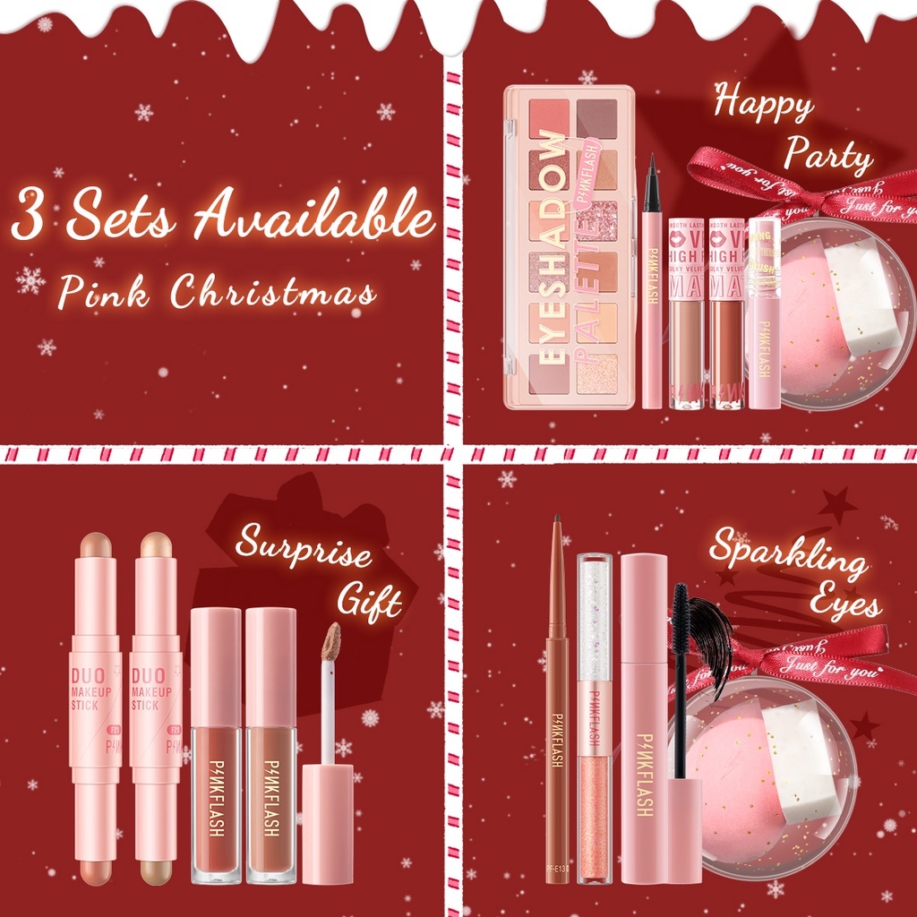 PINKFLASH Pink CNY Conjunto De Maquiagem Edição Especial Beleza Mais ...