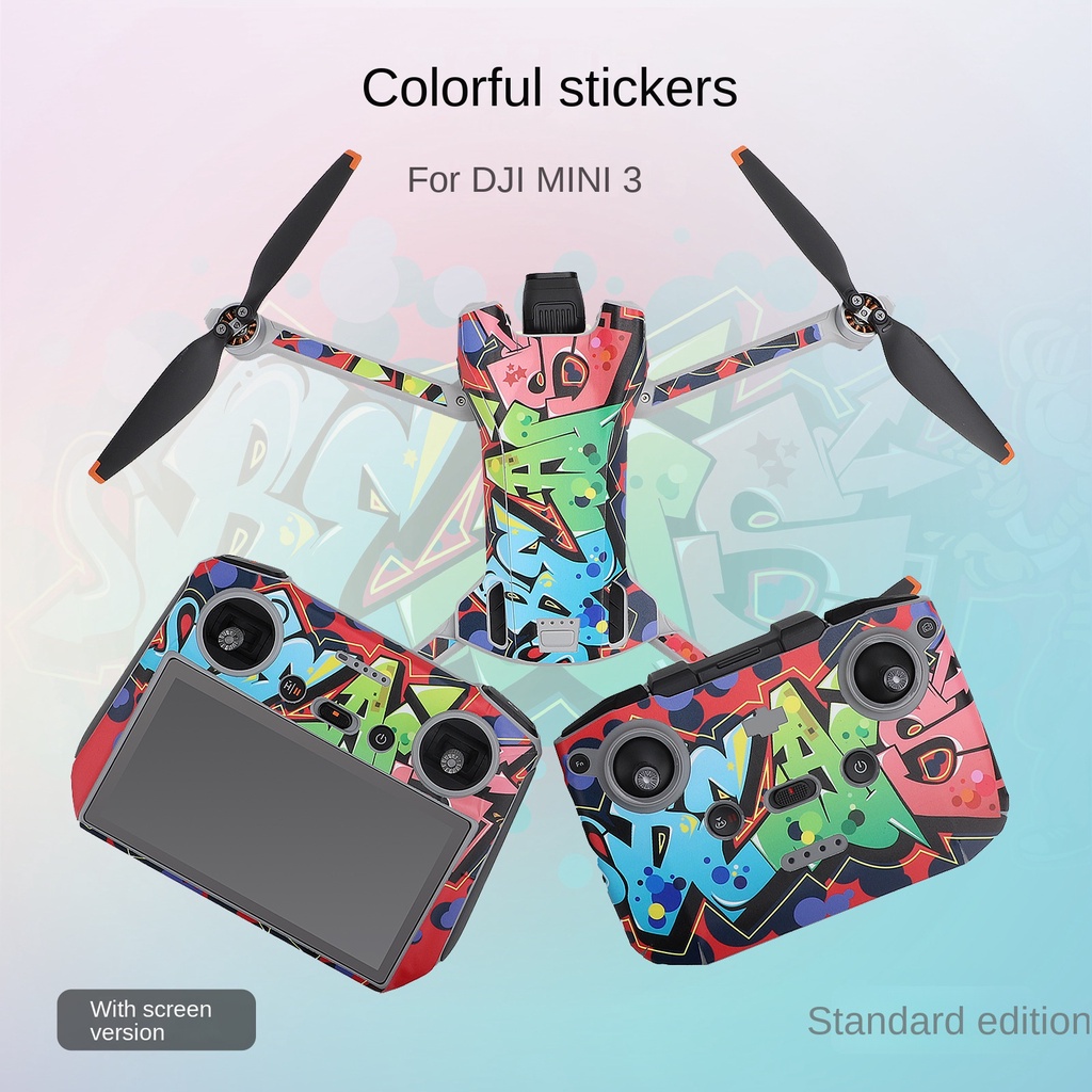 Sunnylife Adequado para DJI Mini 3 Stickers RC com controle remoto de ...