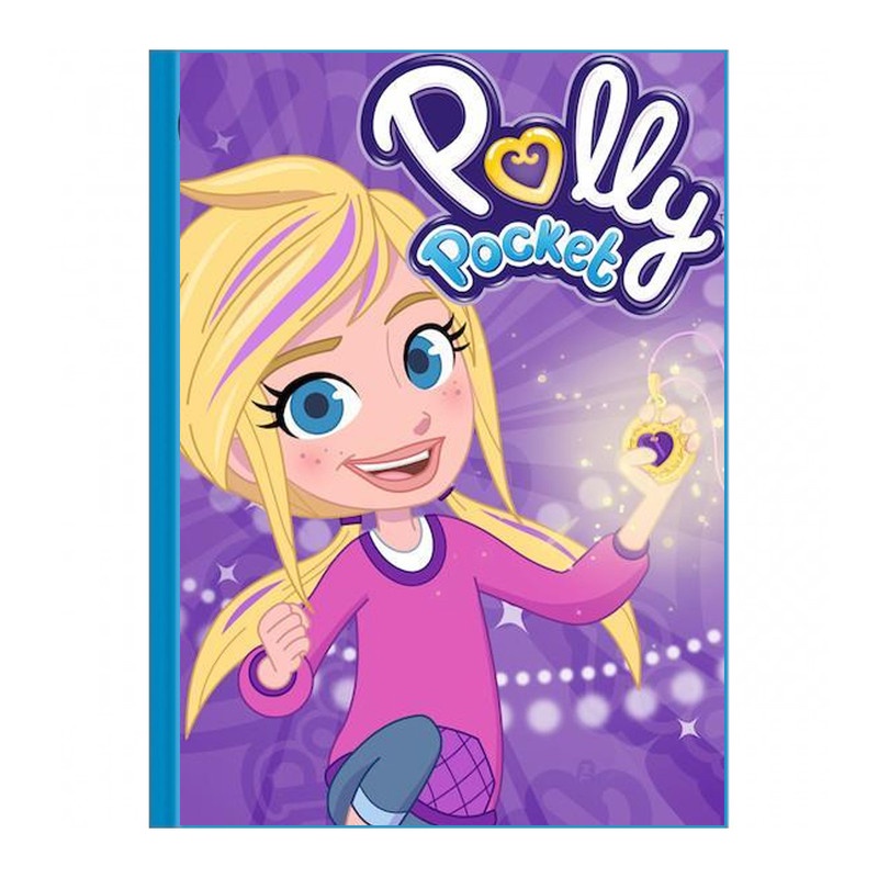 Caderno Polly Pocket Brochura Grande 96 Folhas | Shopee Brasil