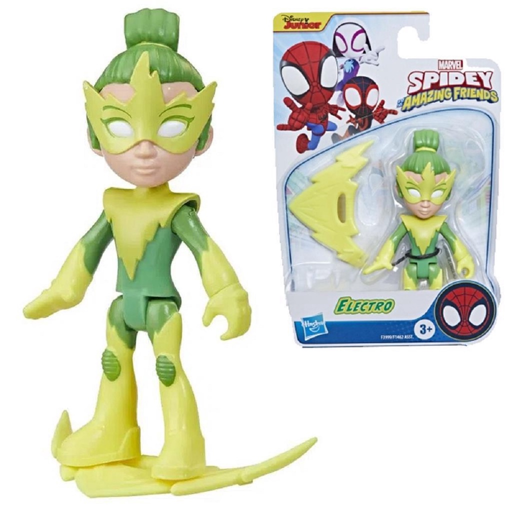 Boneco Electro Spidey Marvel Amazing Friends F3999 Hasbro | Shopee Brasil