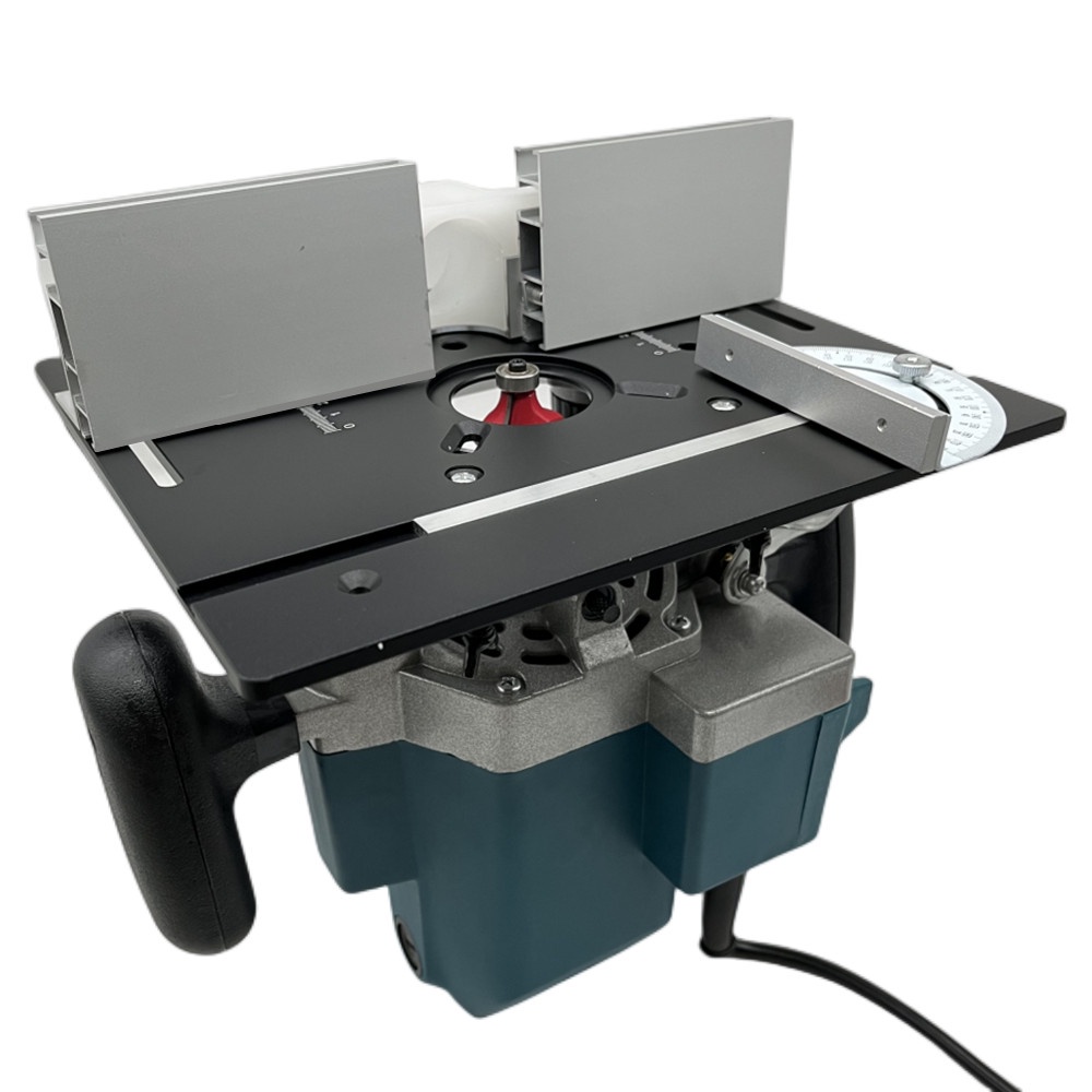 Aluminum Router Table Insert Plate W/ Miter Gauge for Woodworking ...