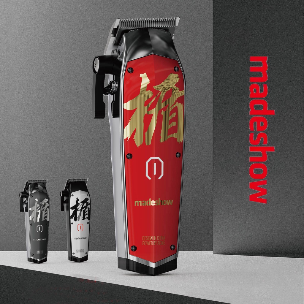 Madeshow m10+ cortadores de cabelo profissional, aparador de cabelo ...