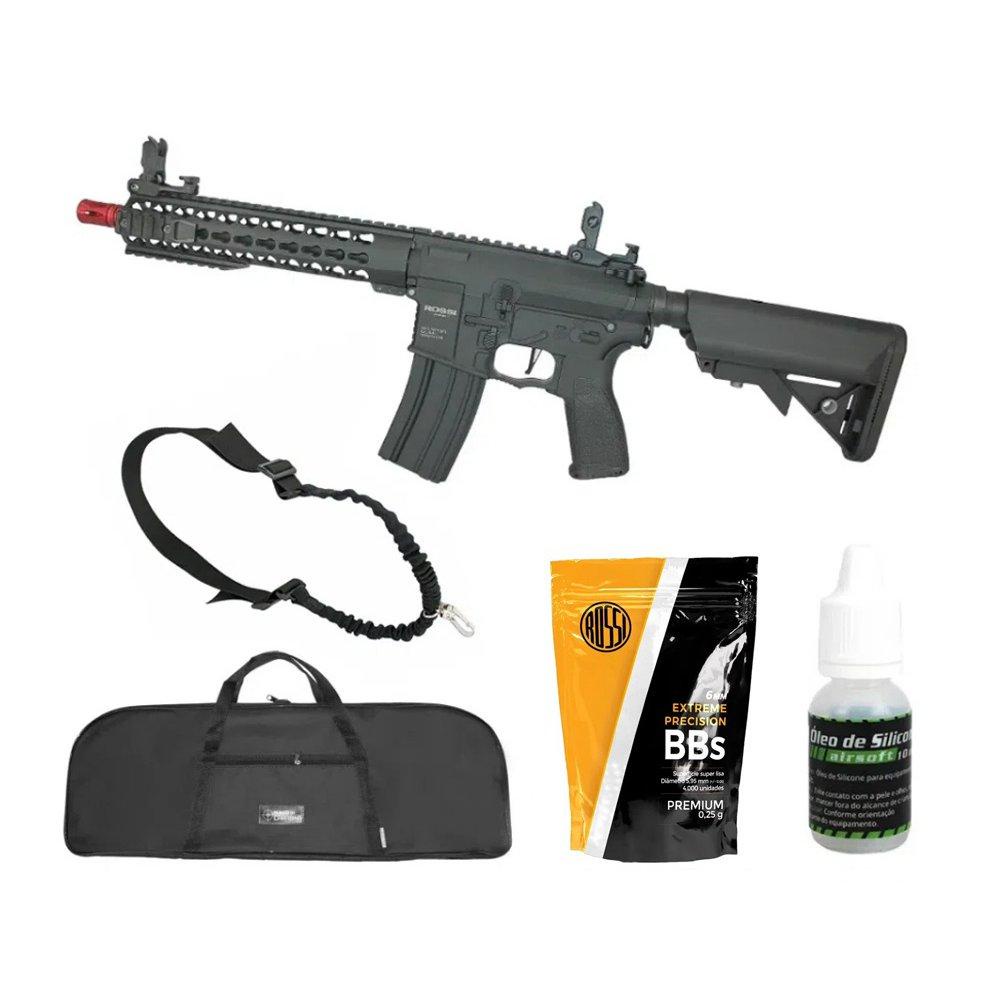 Rifle de Airsoft AR15 Neptune 10" Short ET Keymod 6mm Rossi | Shopee Brasil