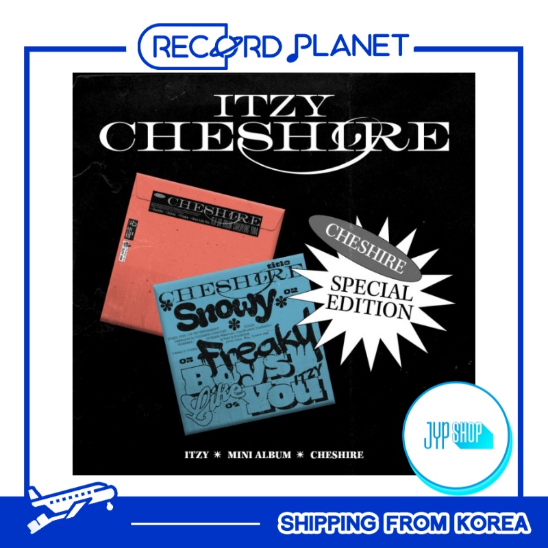 ITZY - CHESHIRE Special Ver. The 6th Mini Album | Shopee Brasil