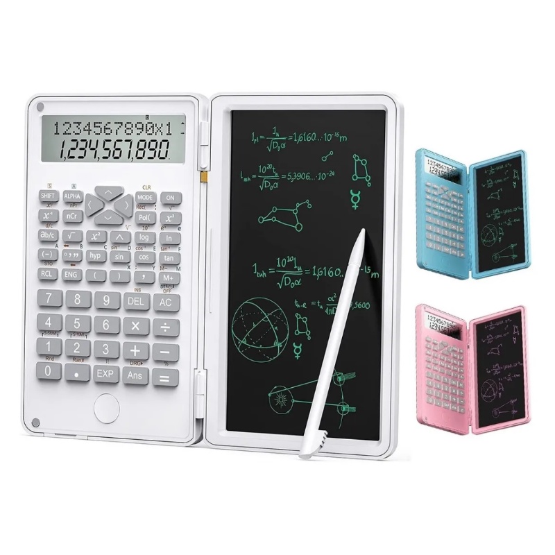 Calculadora Científica Com Escrita Smart Tablet 240 Funções | Shopee Brasil