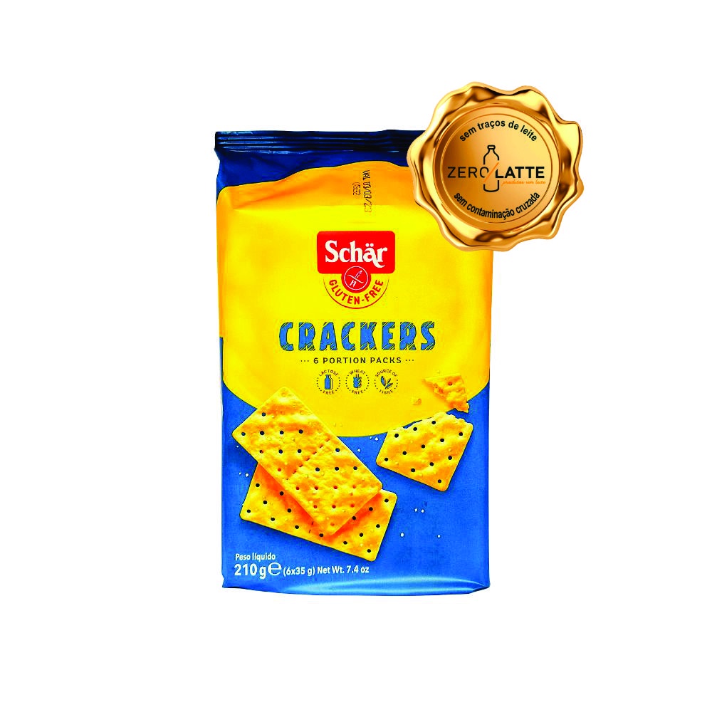 Biscoito Cream Cracker Schär 210g | Shopee Brasil