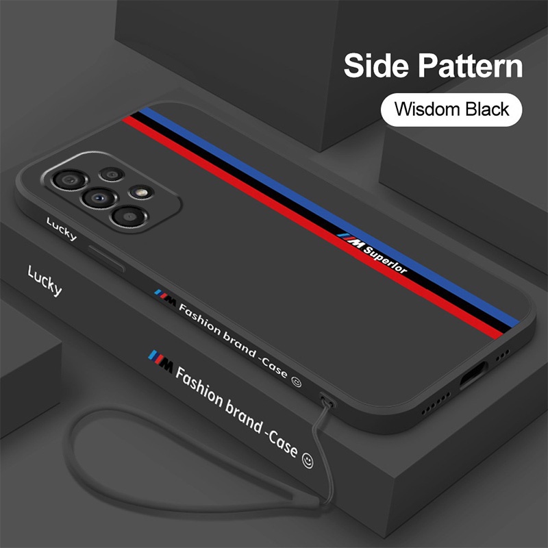 Capa De Silicone Líquido Fashion Para Celular Samsung Galaxy A52 A52S A72 A73 A33 A53 A23 A13 4G ...