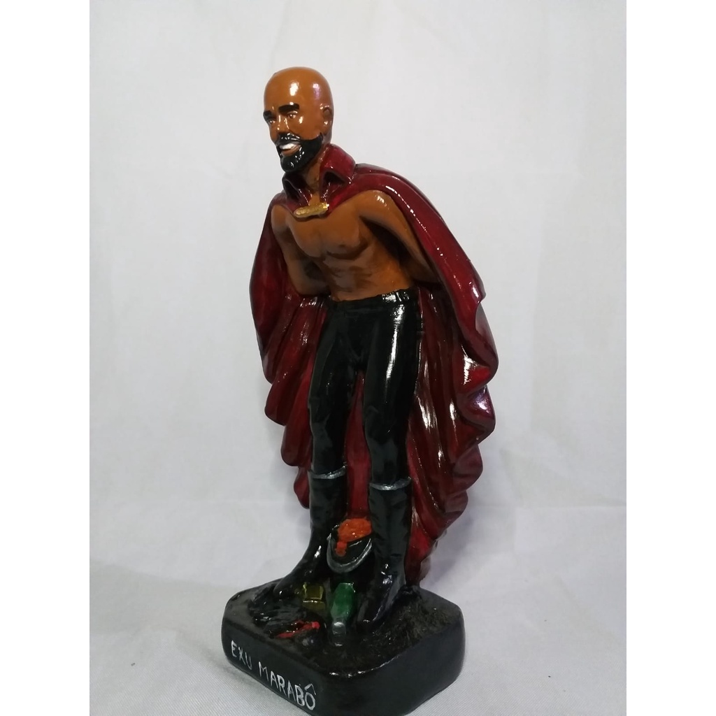 IMAGEM EXU MARABO EM GESSO 23CM | Shopee Brasil