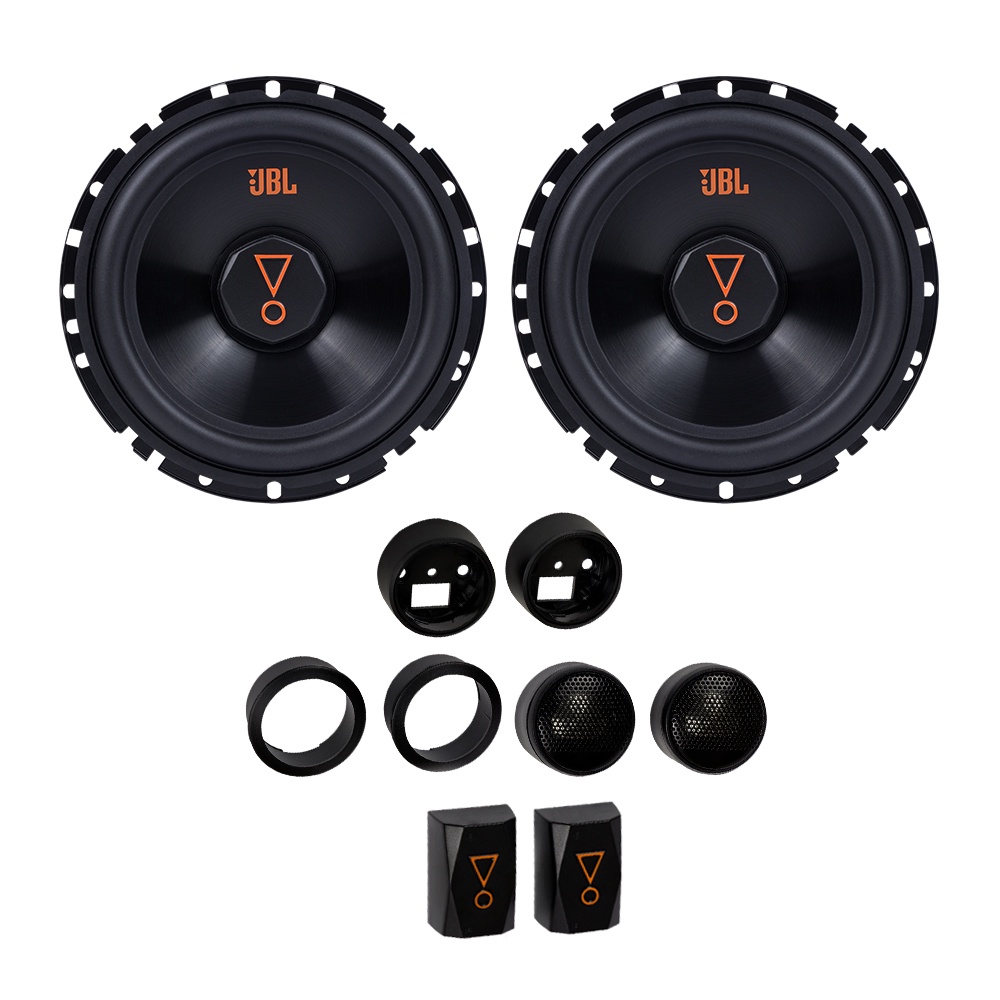 Kit 2 Vias JBL 62VMS80 6 Polegadas Universal 80w Rms Par Alto Falante Mini Tweeter Painel Total ...