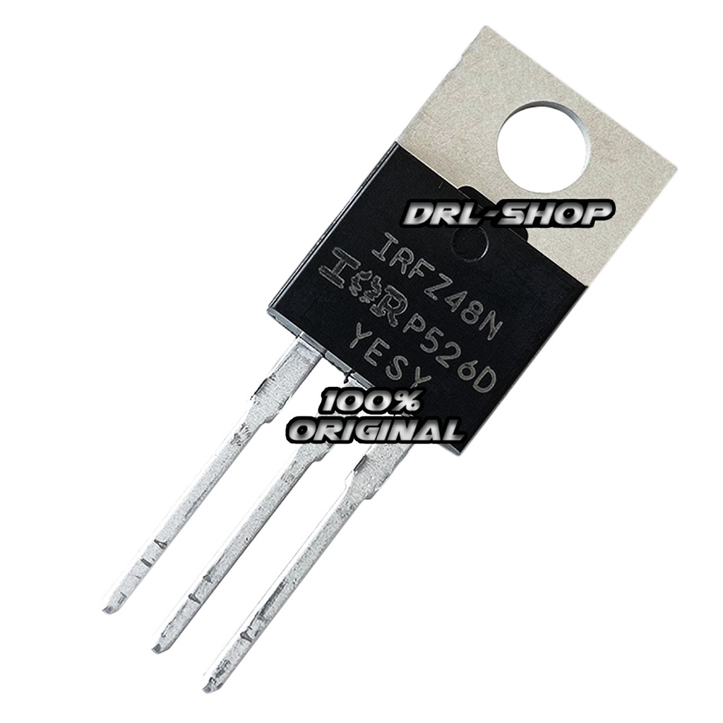 Irfz48n Transistor IRFZ44N Mosfet = Fqp50n06 100% Original | Shopee Brasil