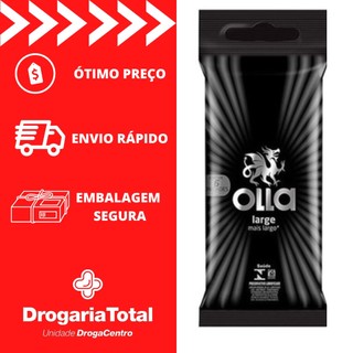 Preservativo Camisinha Olla Large Mais Largo Lubrificado Com 6 Unidades ...