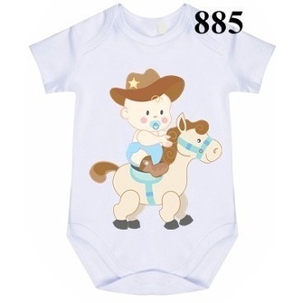 Body Infantil Personalizado Bebê Cavalinho | Shopee Brasil