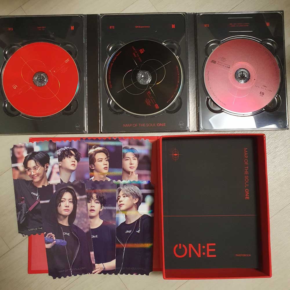 Mapa BTS Da Alma Em : E DVD (Sem Cartão Fotográfico , Produto Aberto ...