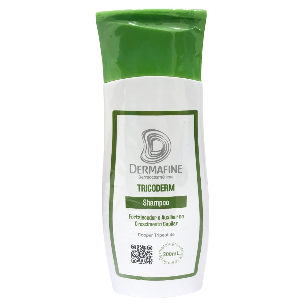 Derma Fine Tricoderm Shampoo 200ml | Shopee Brasil