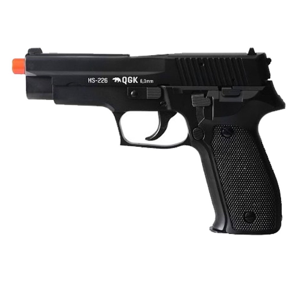 Pistola Airsoft Spring Sig Sauer P226 BK HS-226 6mm - QGK | Shopee Brasil