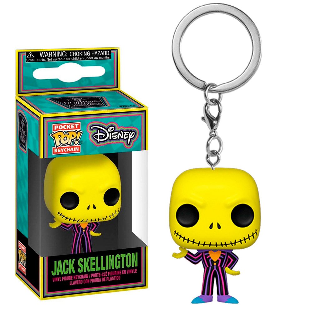 Disney: Jack Skellington (neon) | Shopee Brasil