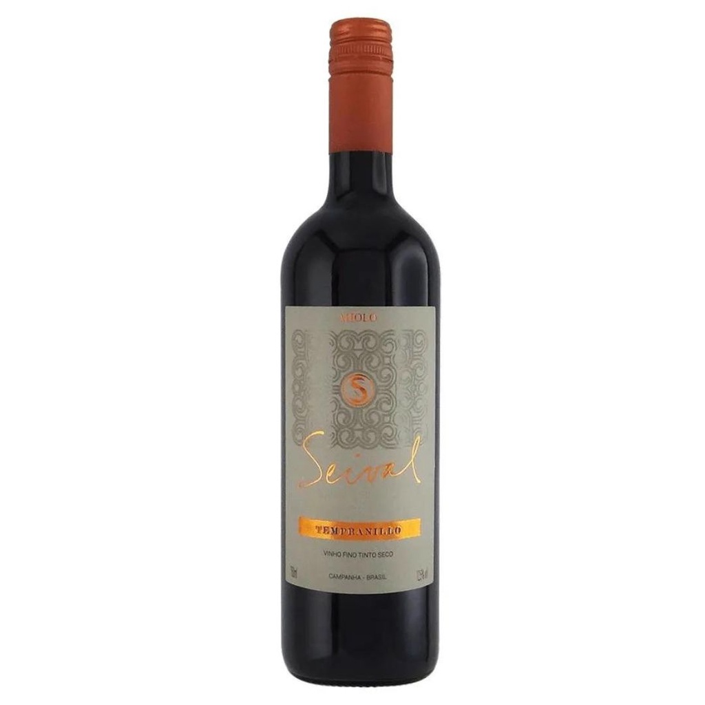 Kit 3 Un Vinho Tinto Miolo Seival Tempranillo Tinto 750ml | Shopee Brasil