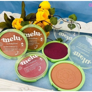 Blush Compacto Melu by Ruby Rose Vegano RR-871 10g | Shopee Brasil