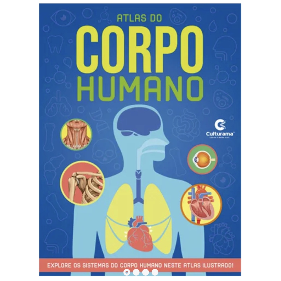 Livro Atlas Do Corpo Humano - Anatomia Geral E Sistemas | Shopee Brasil