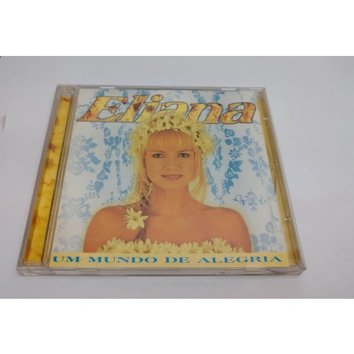Cd Eliana - Um Mundo De Alegria | Shopee Brasil